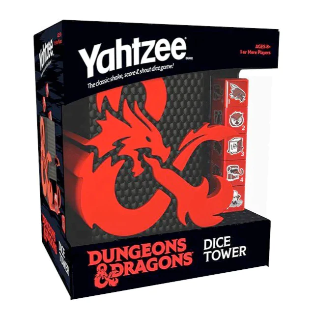 Dungeons & Dragons Yahtzee & Dice Tower – MAGG Gift Shop